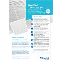 Datasheets | Gyptone